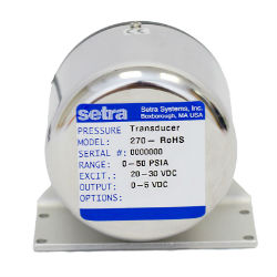 Model 204 Absolute Pressure Transducer | Setra Systems