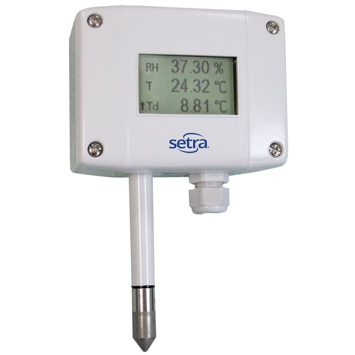Humidity/Temperature Sensors for Cleanrooms, Hospitals
