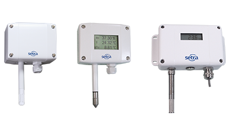 Humidity/Temperature Sensors for Cleanrooms, Hospitals