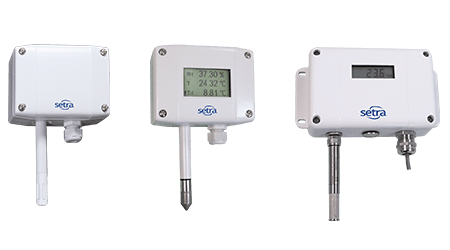 Humidity/Temperature Sensors for Cleanrooms, Hospitals