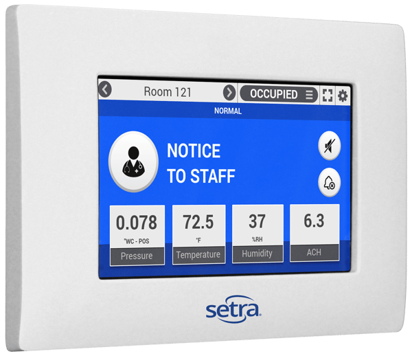 Managing Accurate Pressurization in Isolation Rooms